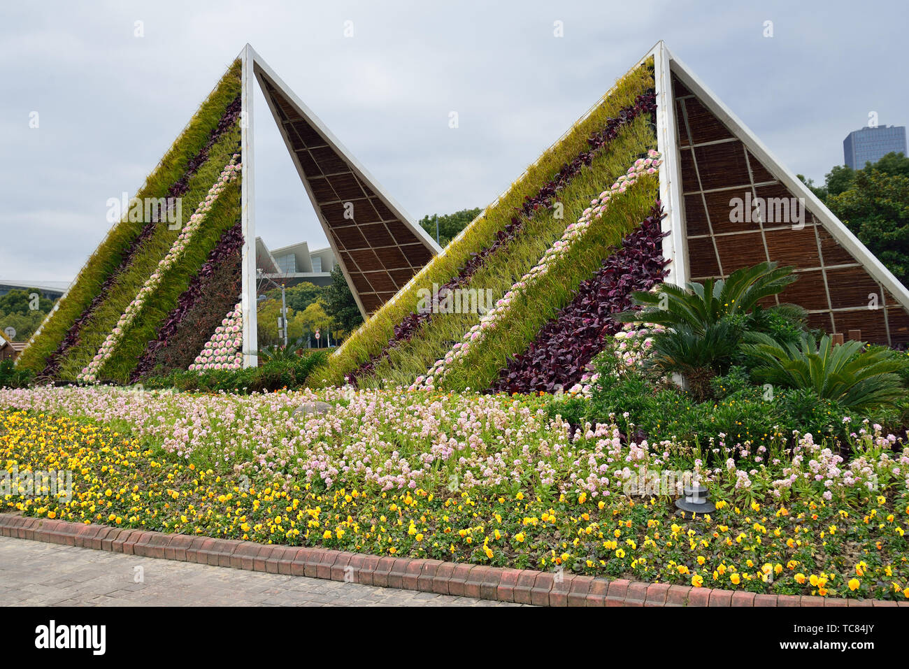 Housing landscape design design triangles hi-res stock photography and ...