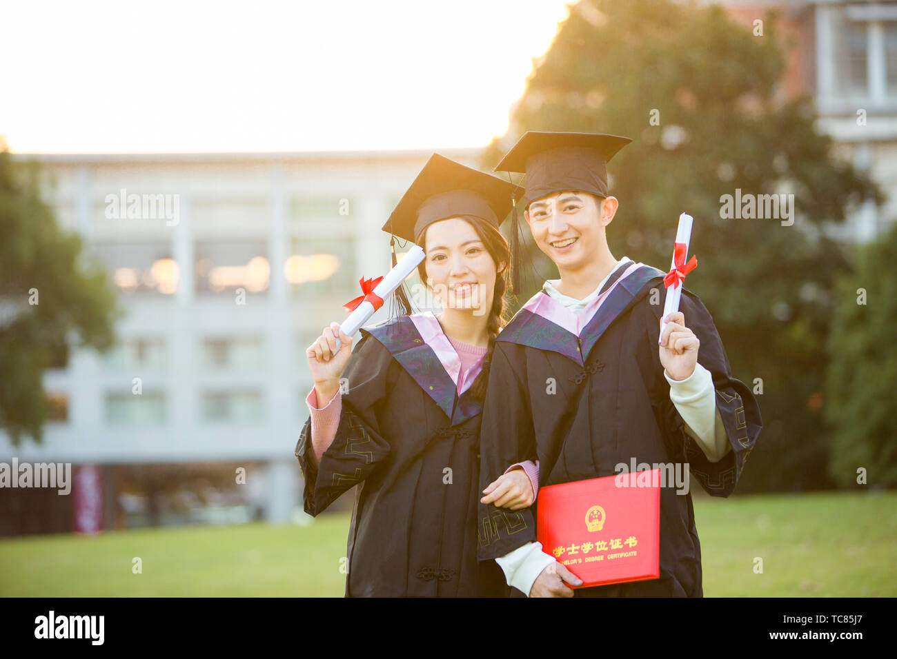 China students graduation hi-res stock photography and images - Alamy