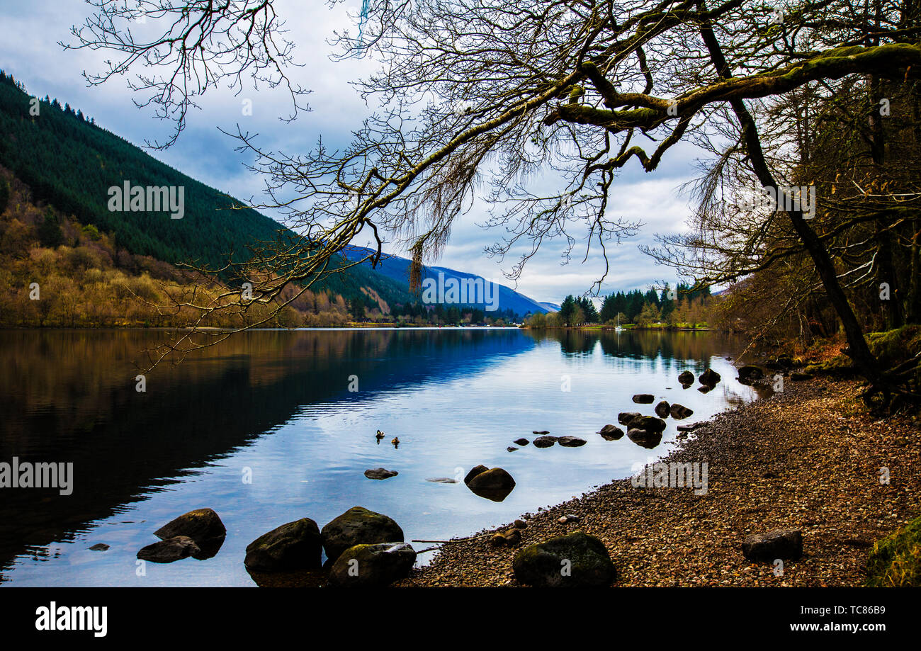Scottish Highlands River Stock Photo - Alamy