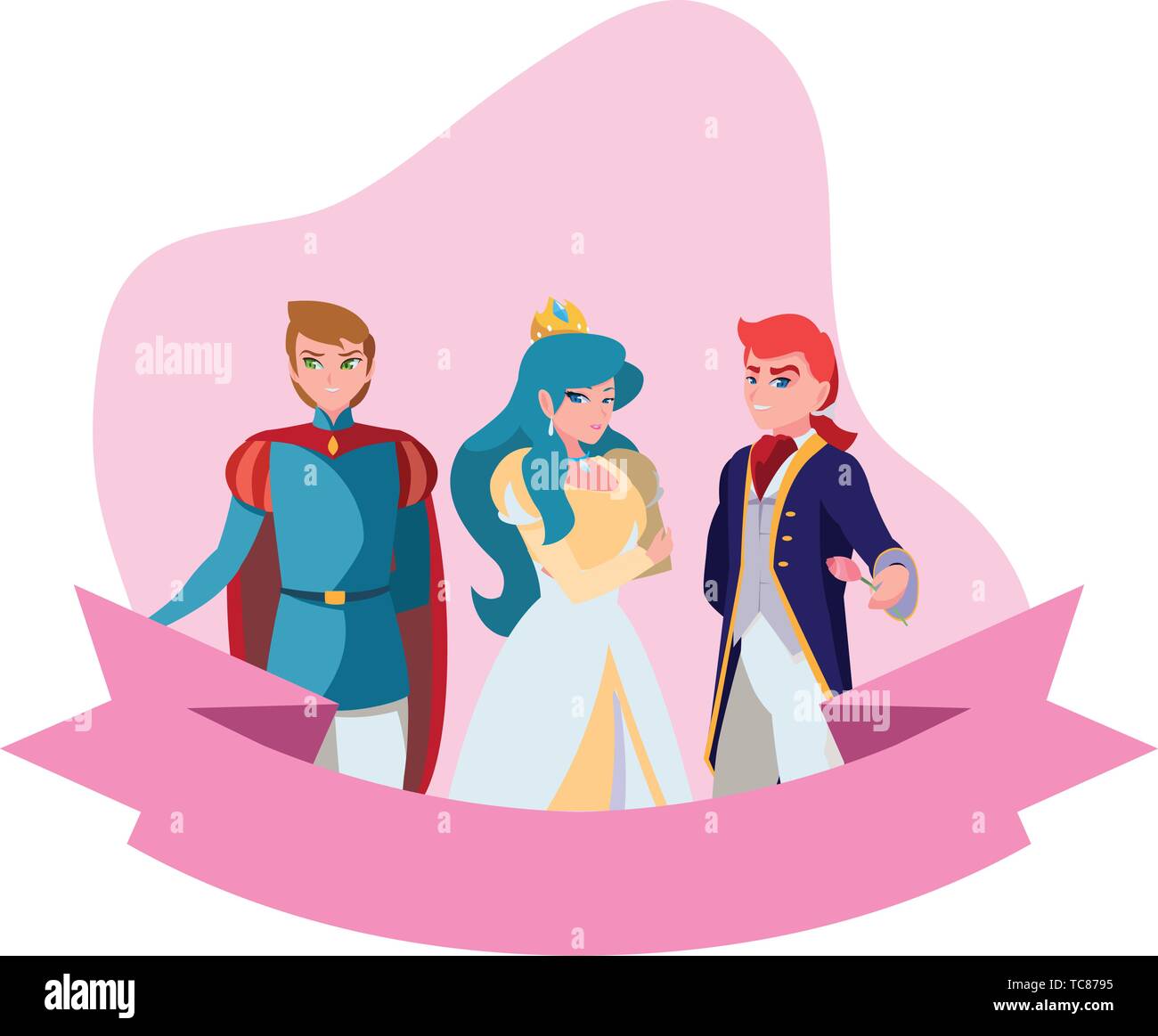 Cinderella fairy tale characters Stock Vector Images - Alamy
