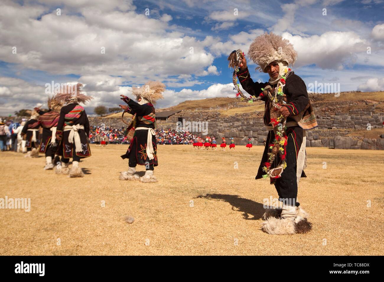 Traditional Dress Inti Raymi Festival High Resolution Stock Photography ...