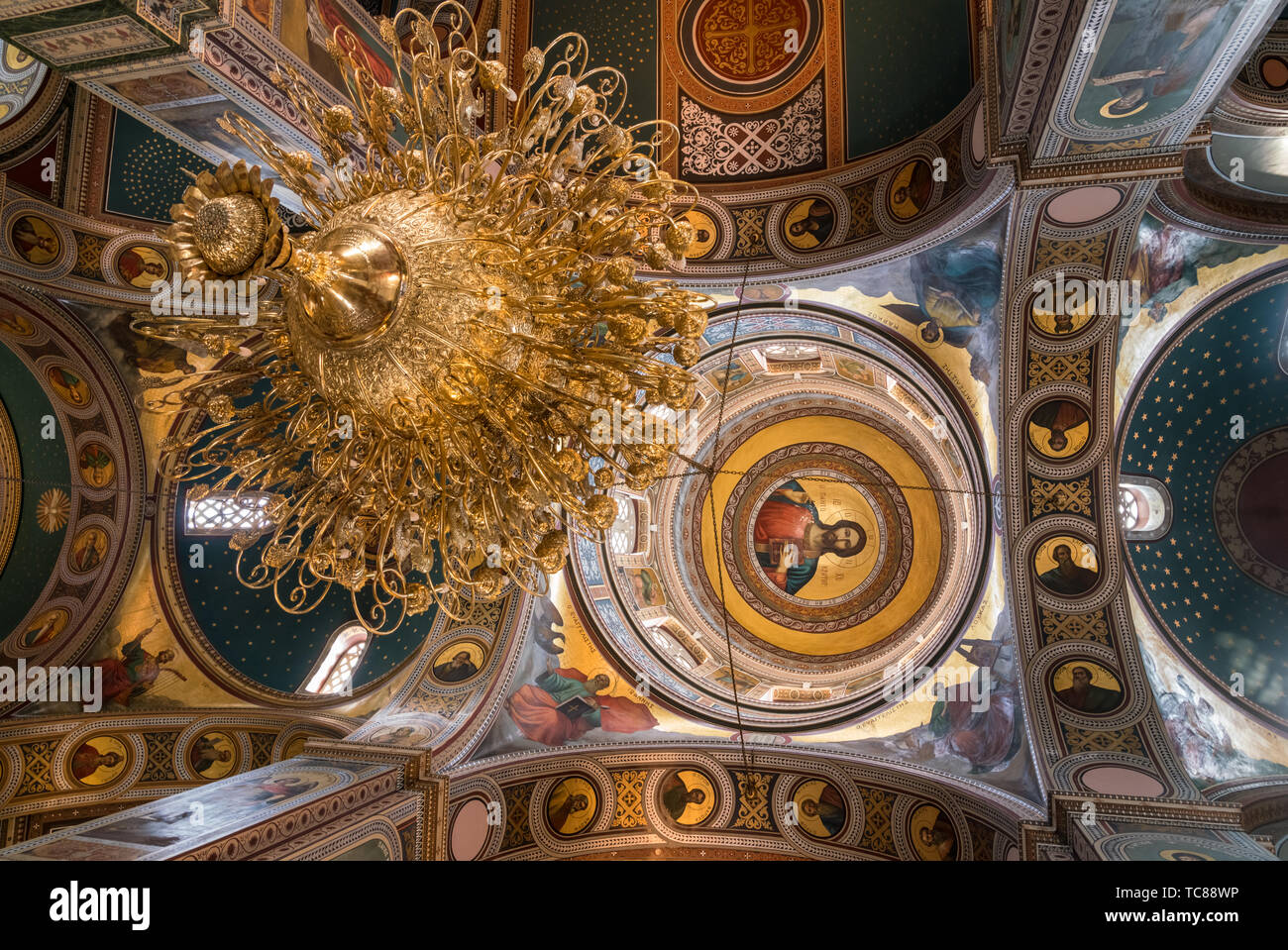 Greek Orthodox Church Interior High Resolution Stock Photography and ...