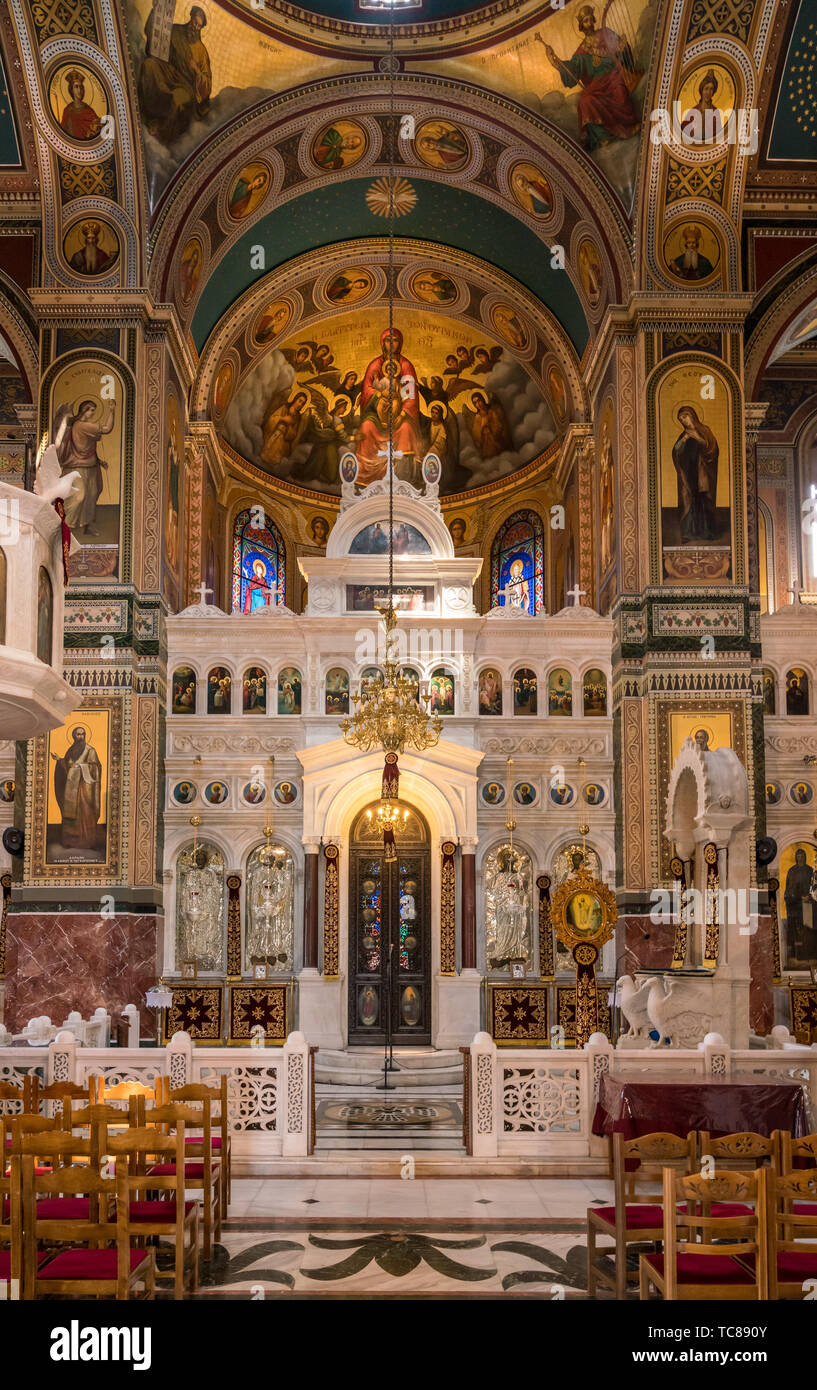 Greek orthodox church altar hi-res stock photography and images - Alamy