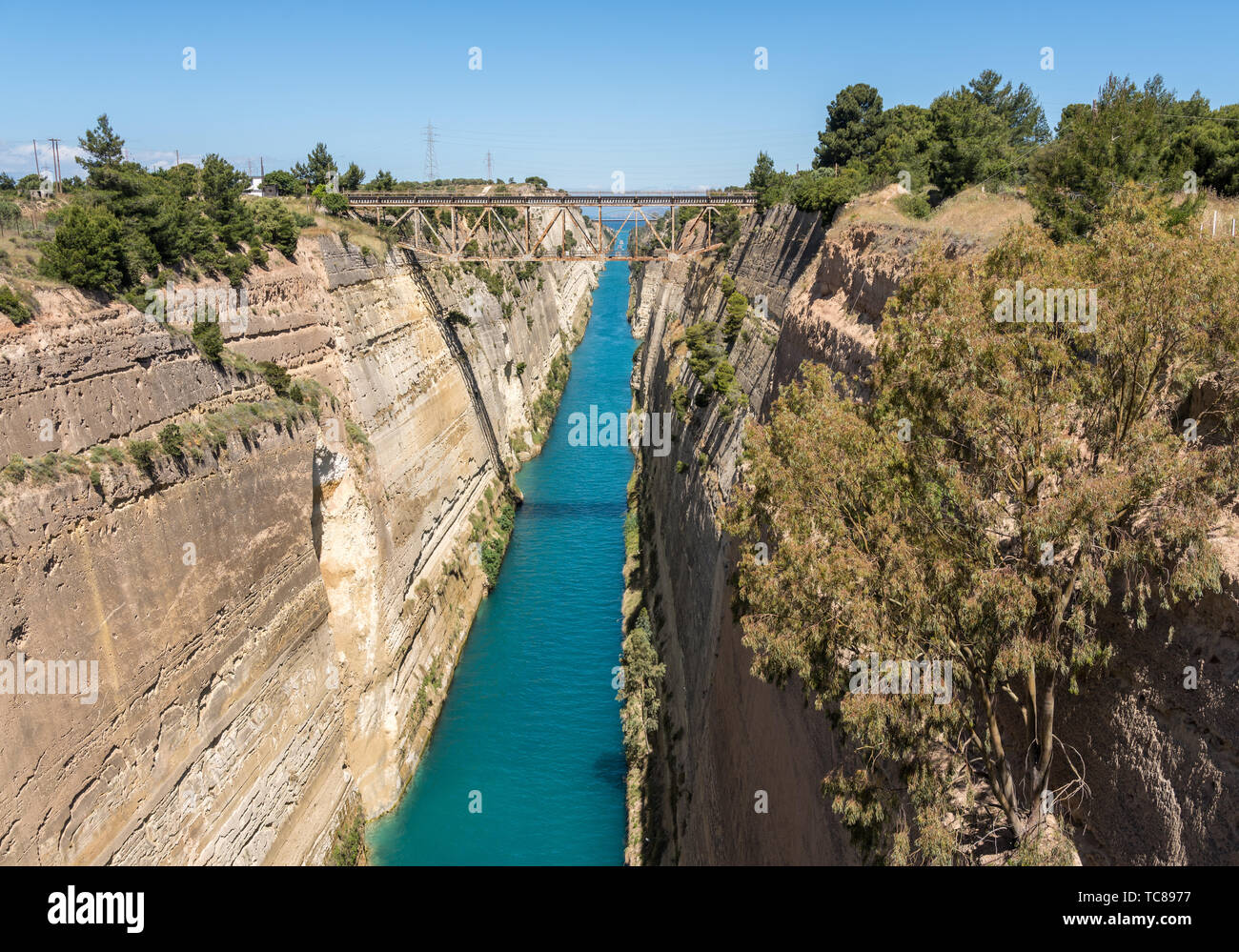 Corinth canal hi-res stock photography and images - Alamy