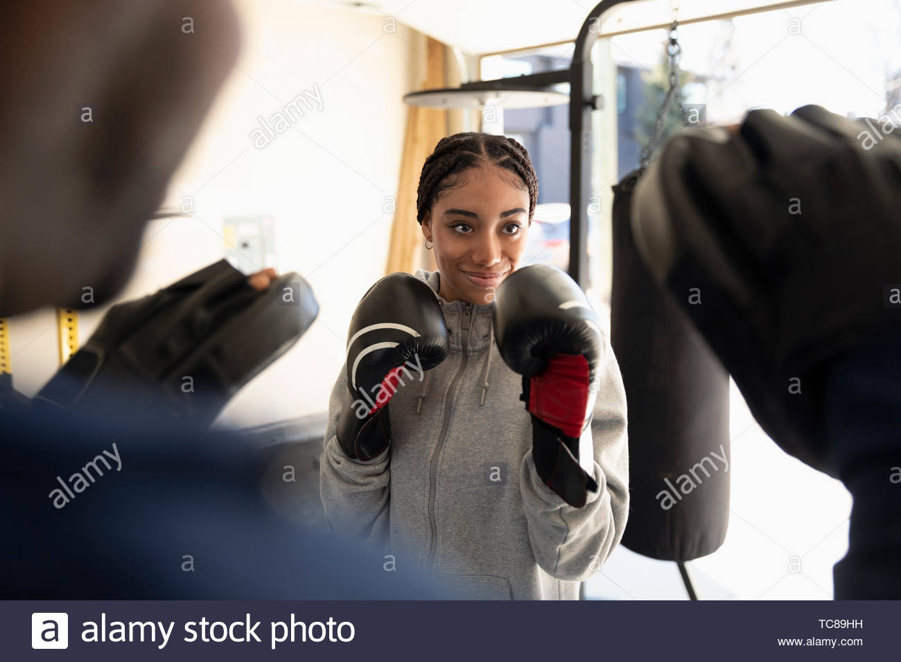 Boxing model hi-res stock photography and images - Alamy