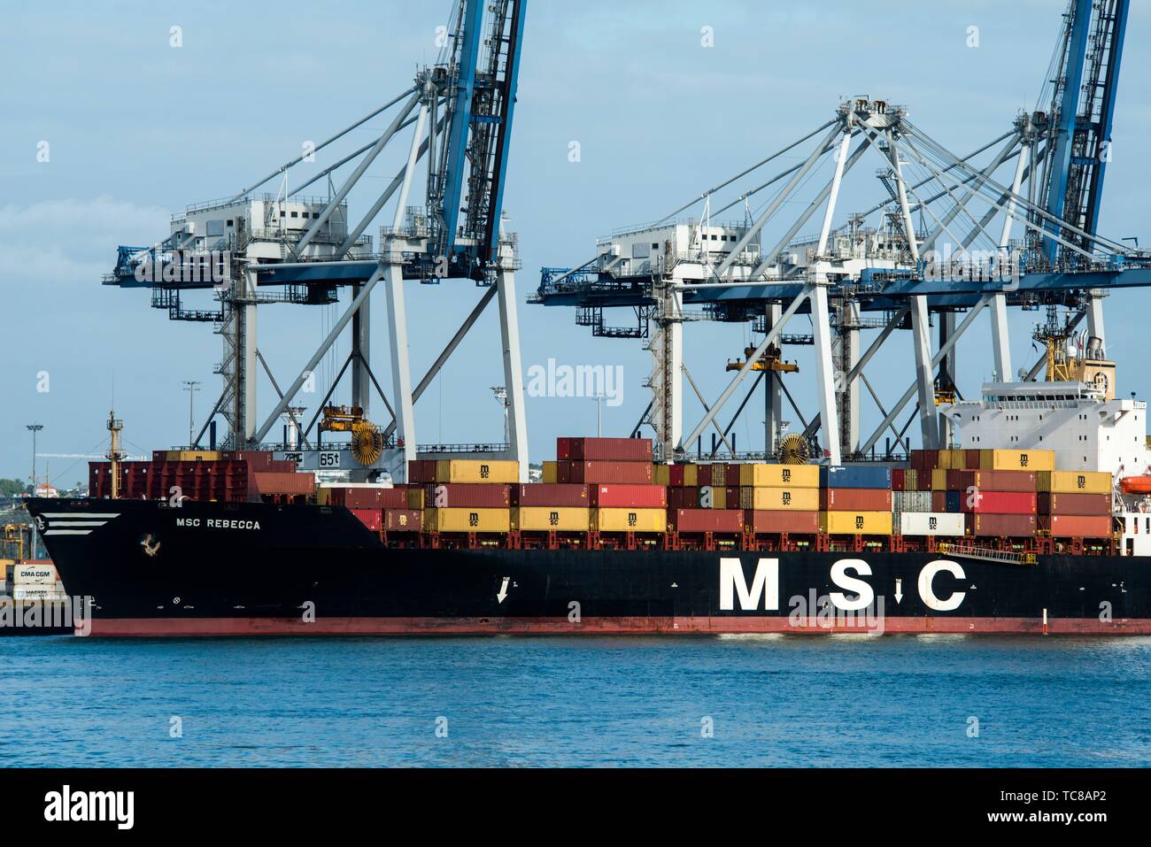 Auckland container port hi-res stock photography and images - Alamy