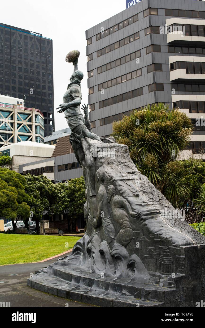 Sculpture wellington new zealand hi-res stock photography and images ...
