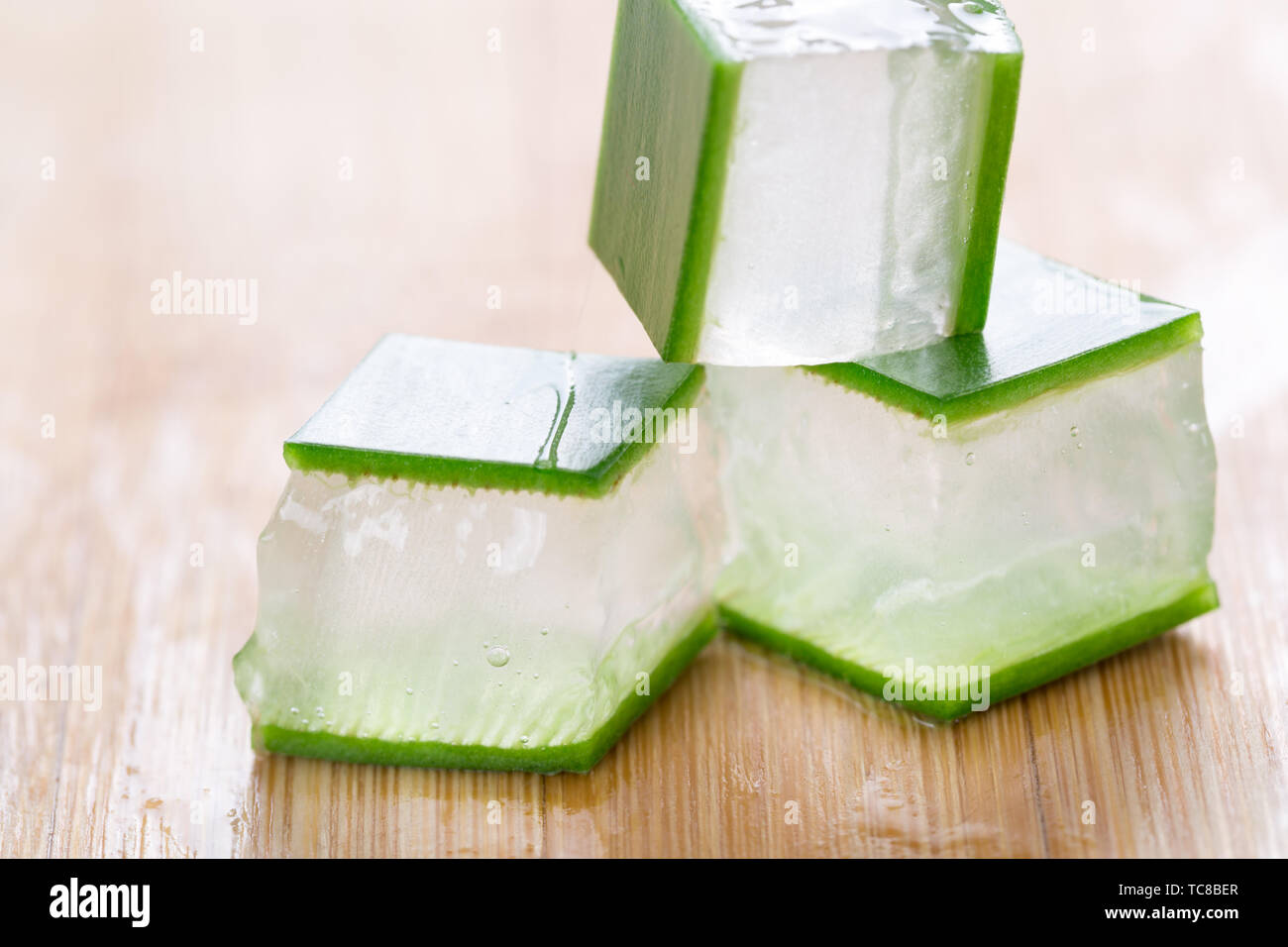 Aloe vera cut open hi-res stock photography and images - Alamy