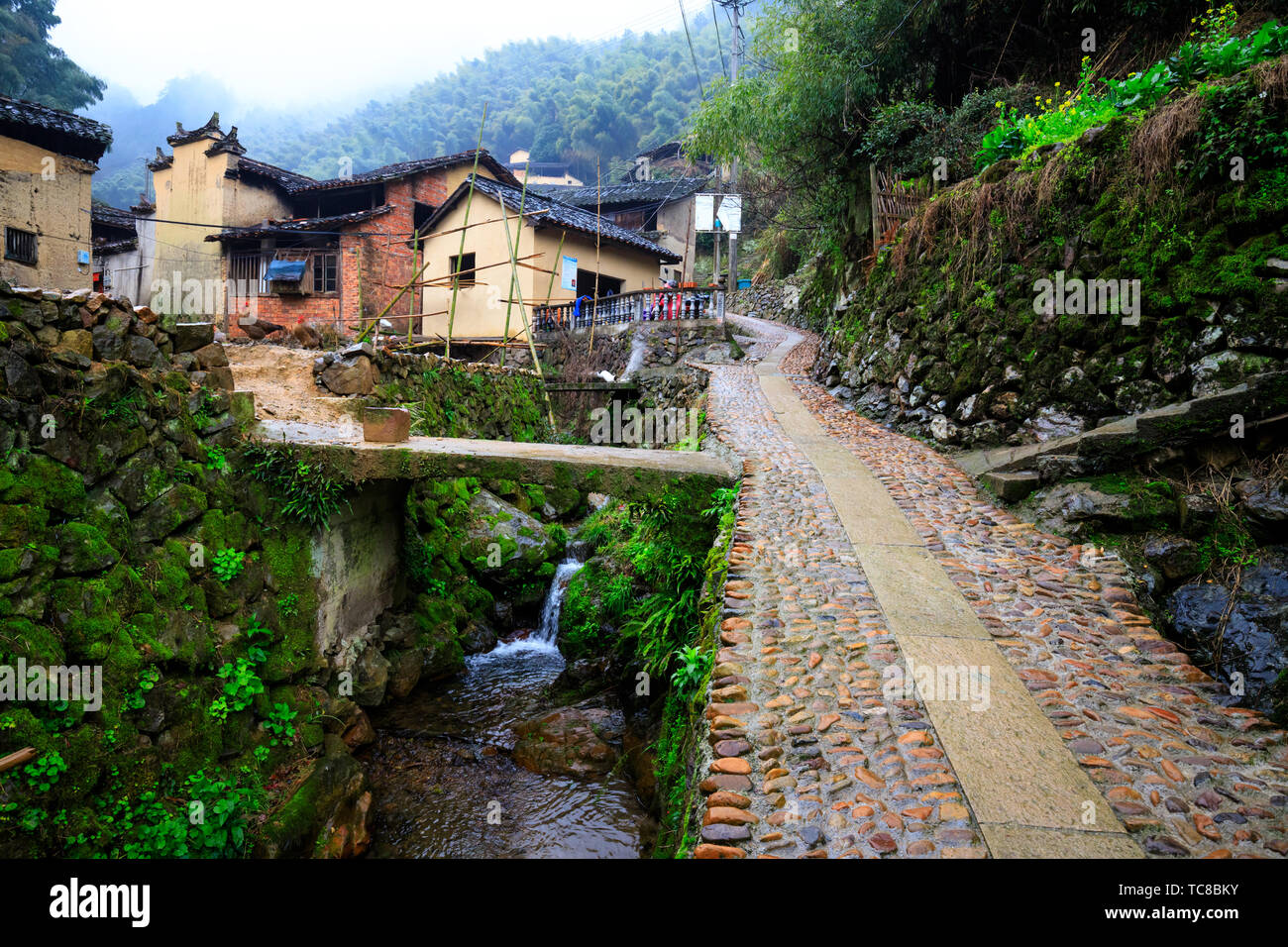 Lenggang Village, Lishui, Zhejiang Province Stock Photo - Alamy