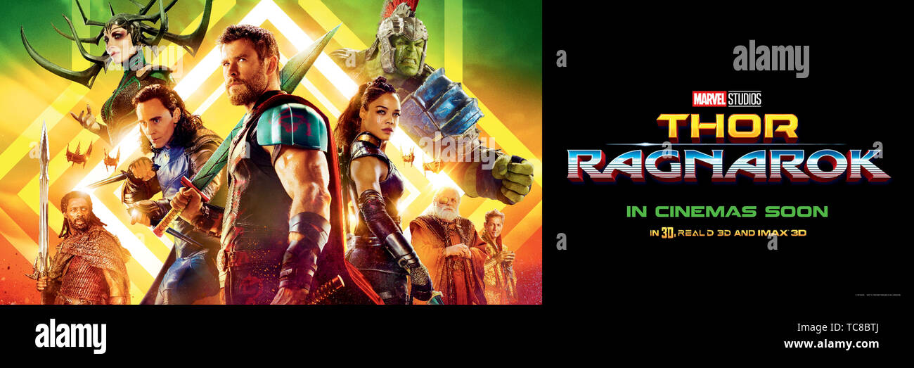 RELEASE DATE: November 3, 2017 TITLE: Thor: Ragnarok STUDIO: Marvel ...
