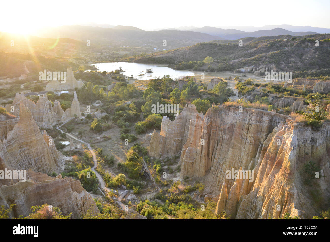 Scenery of counties and cities in Chuxiong Prefecture Stock Photo - Alamy