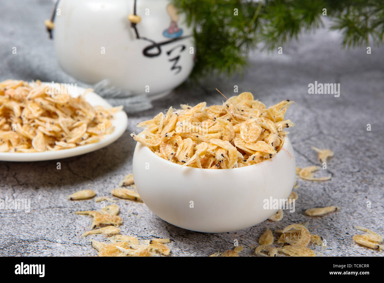 Dried shrimp skin hi-res stock photography and images - Alamy