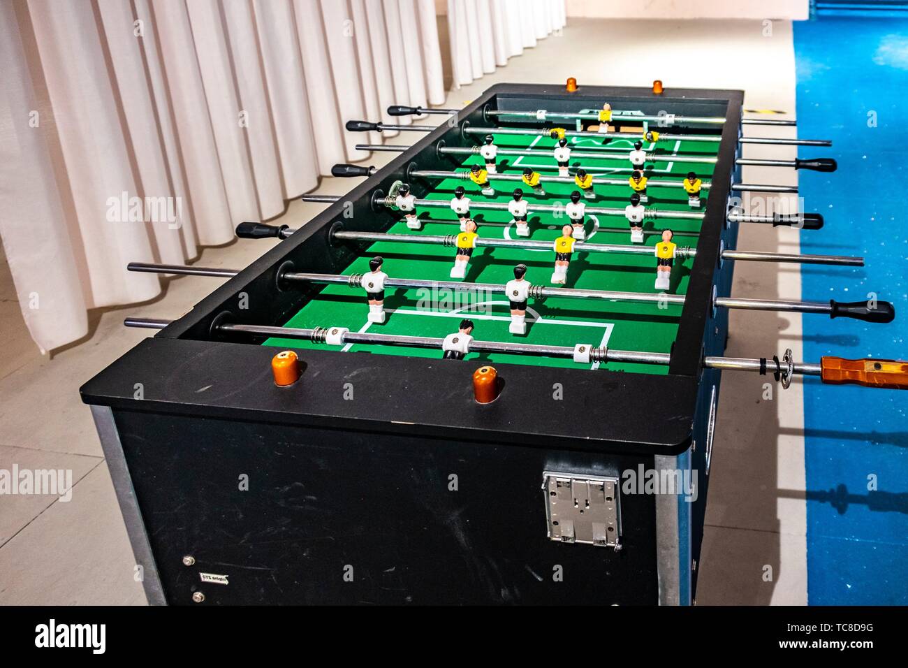 Man tabletop soccer hi-res stock photography and images - Alamy