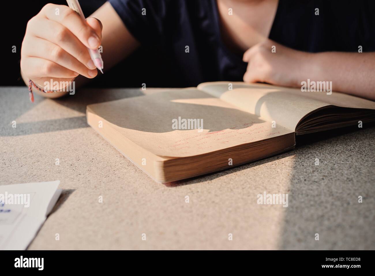 Journal writing hi-res stock photography and images - Alamy