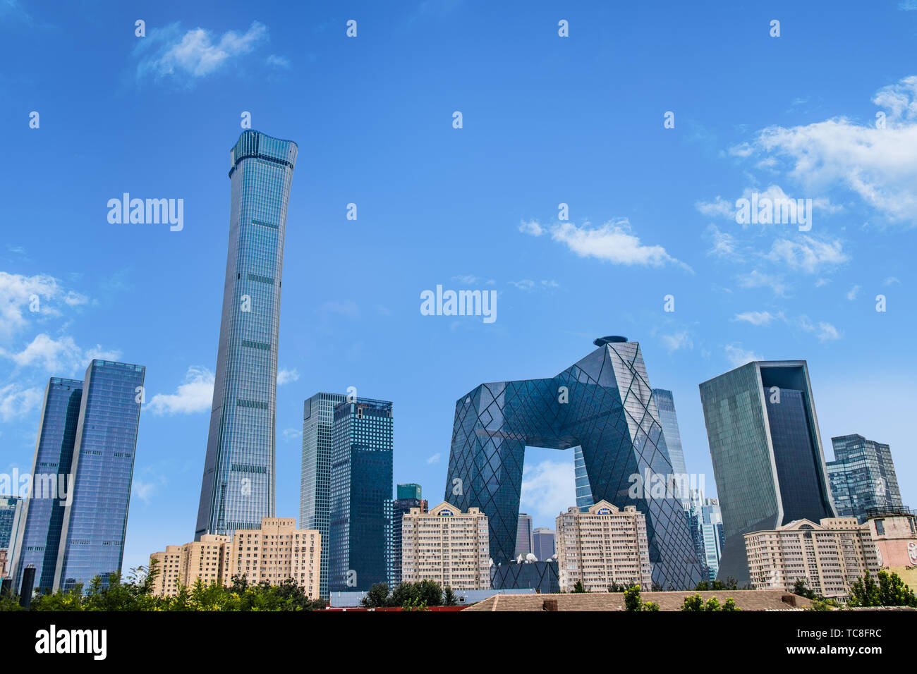 Beijing's central business district hi-res stock photography and images ...