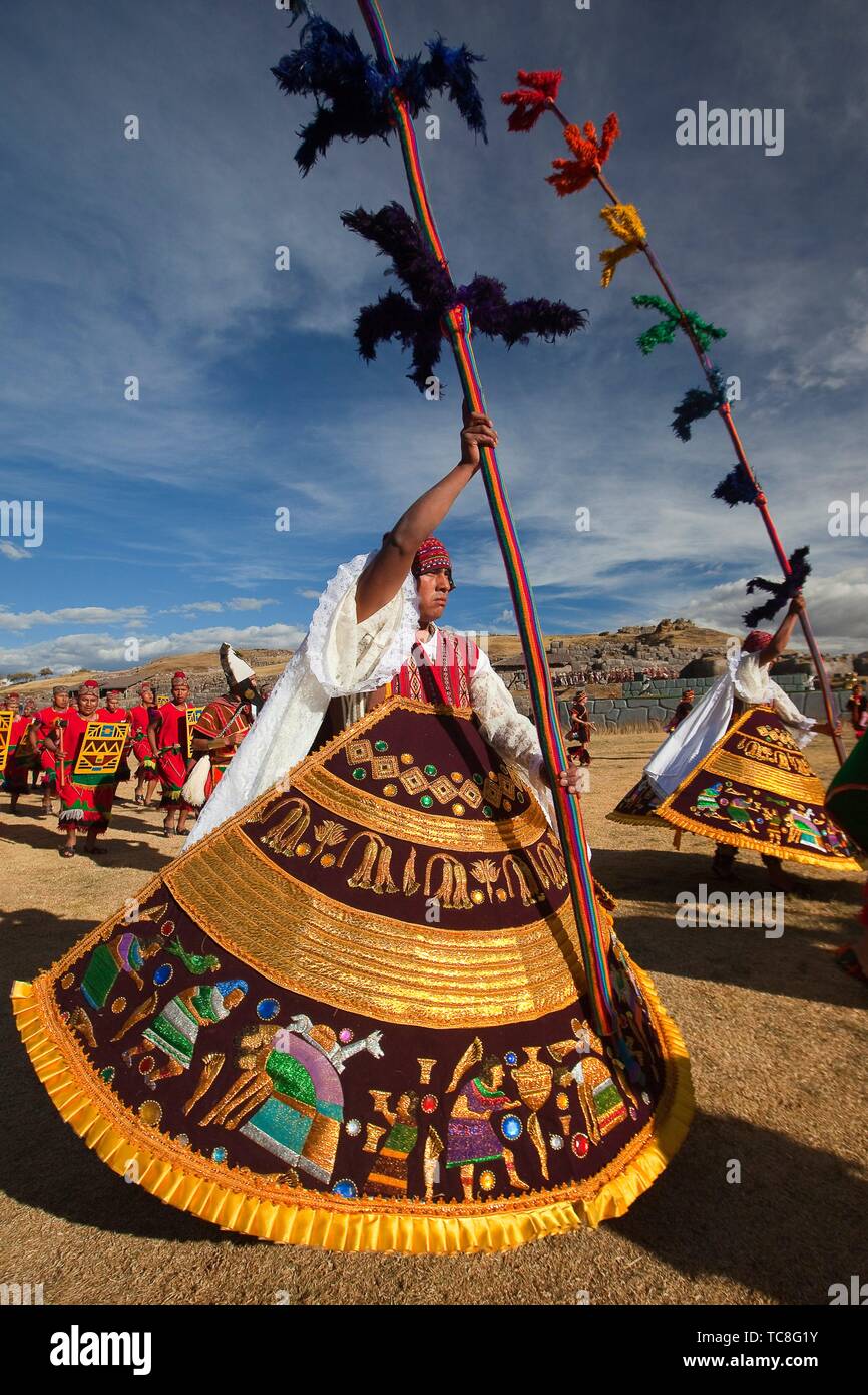 Traditional Dress Inti Raymi Festival High Resolution Stock Photography ...