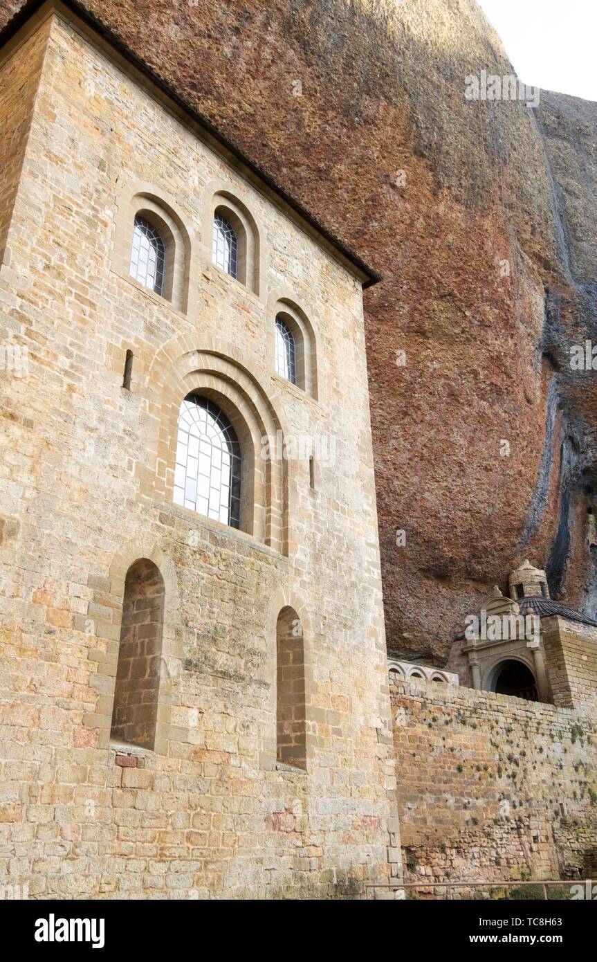 Royal monastery of san juan de la pena hi-res stock photography and ...