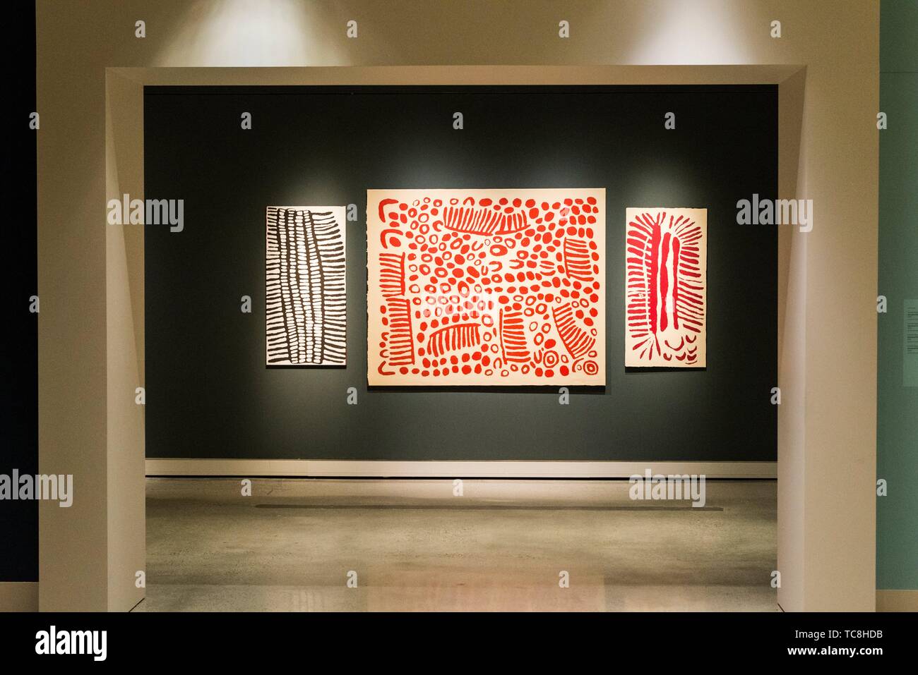 Aboriginal Art Australia Museum High Resolution Stock Photography and ...