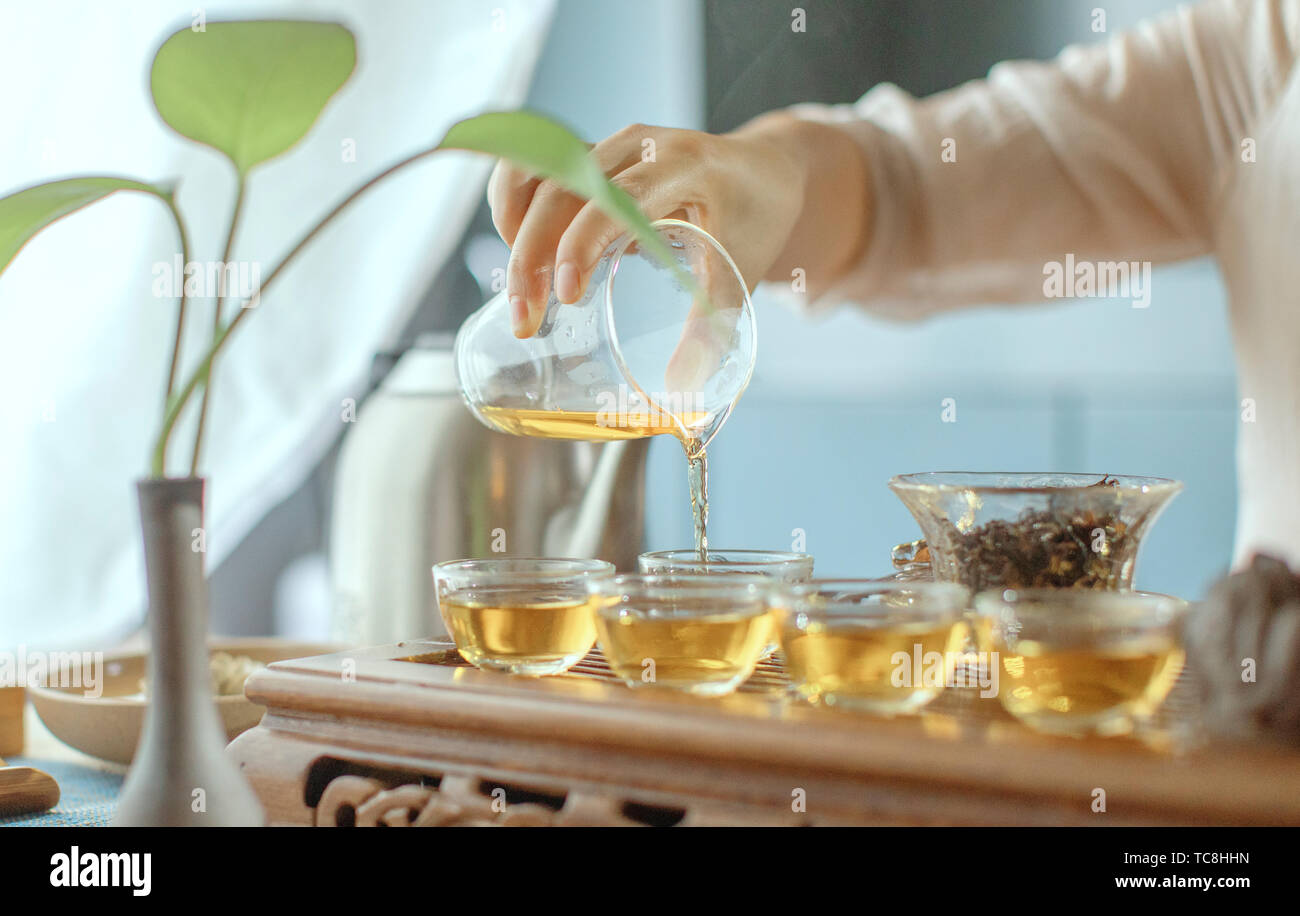 Tea drink shoot Stock Photo - Alamy