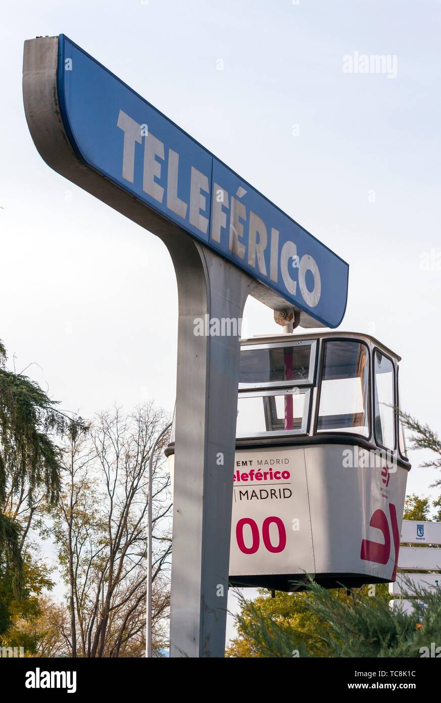 Teleferico cable car madrid hi-res stock photography and images - Alamy