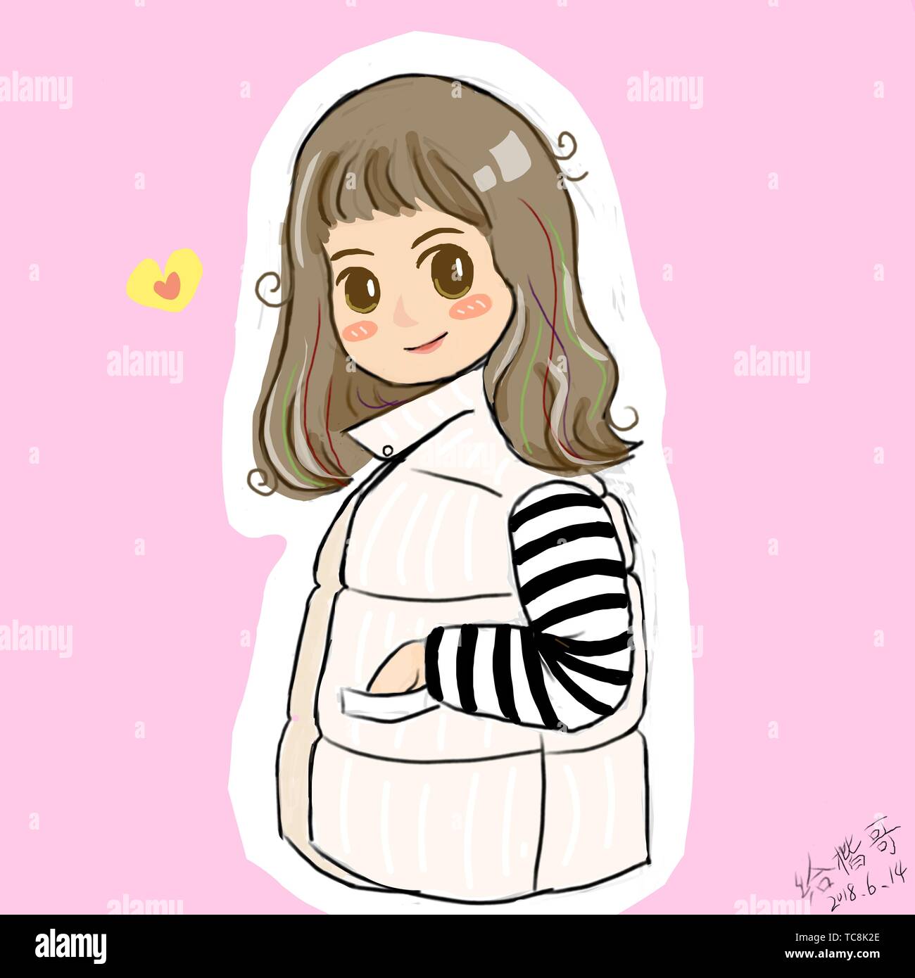 Draw the picture Stock Photo - Alamy