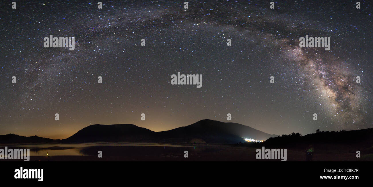 galactic arch bridge Stock Photo - Alamy