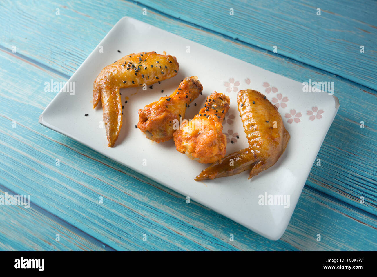Chicken wings, chicken legs Stock Photo - Alamy