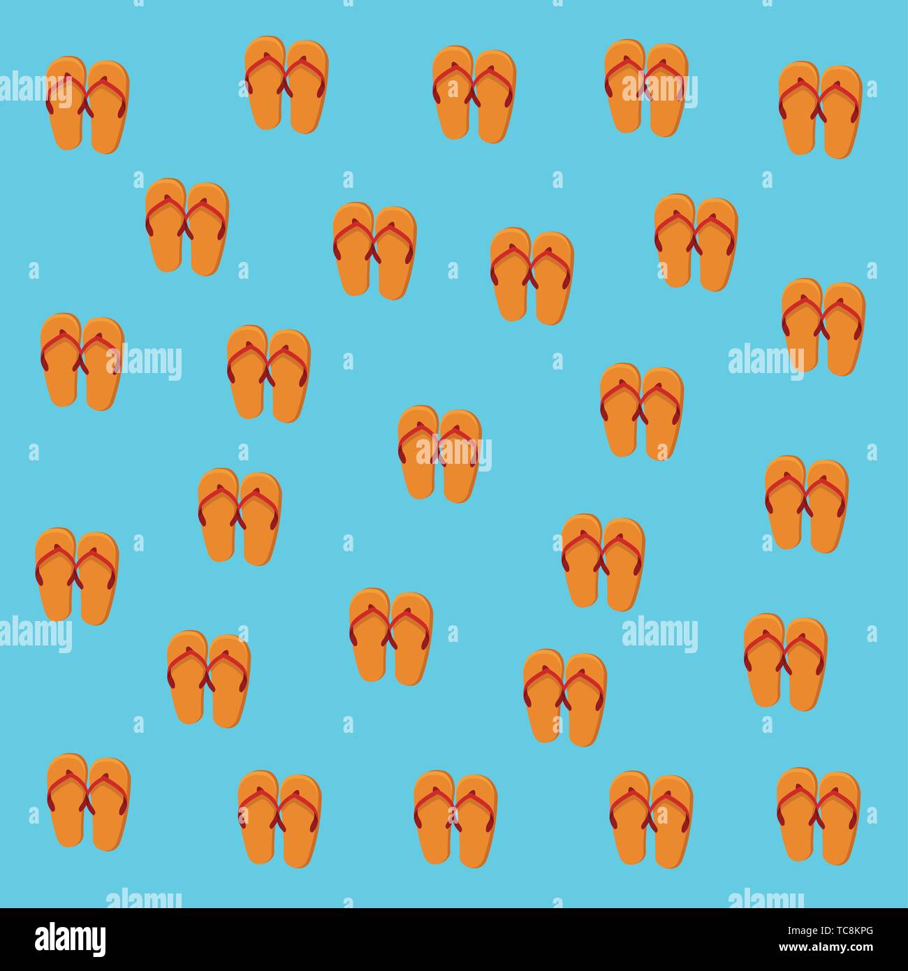 Flip flops pattern Stock Vector Images - Alamy