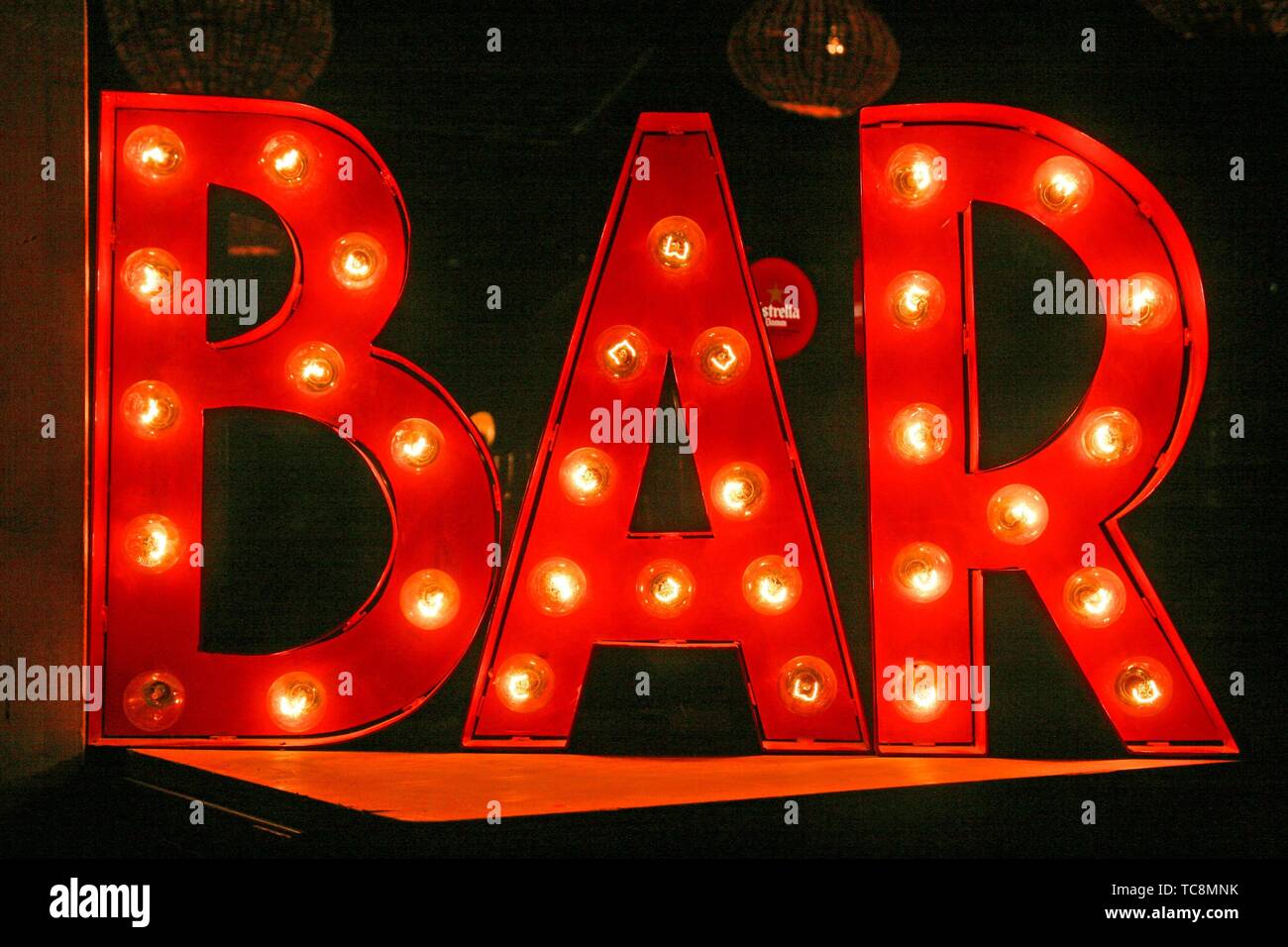 Luminous sign hi-res stock photography and images - Alamy