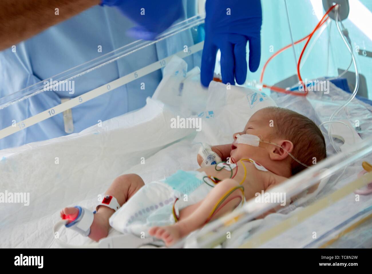 Doctor hospital icu hi-res stock photography and images - Alamy