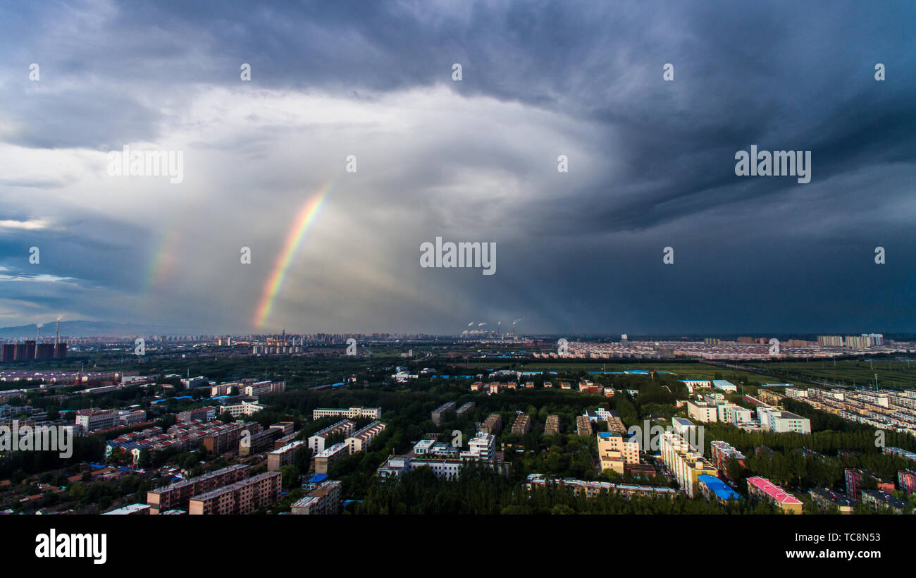 Pingcheng after the rain Stock Photo - Alamy