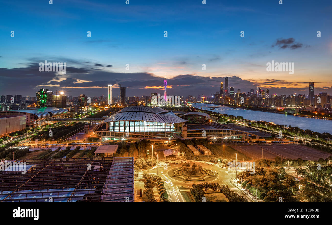 Guangzhou Pazhou Exhibition Center Stock Photo - Alamy