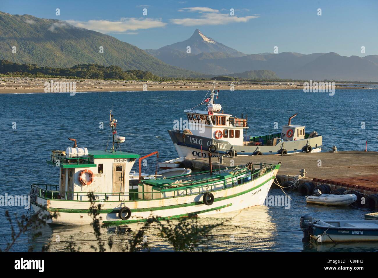 Volcano chile corcovado hi-res stock photography and images - Alamy