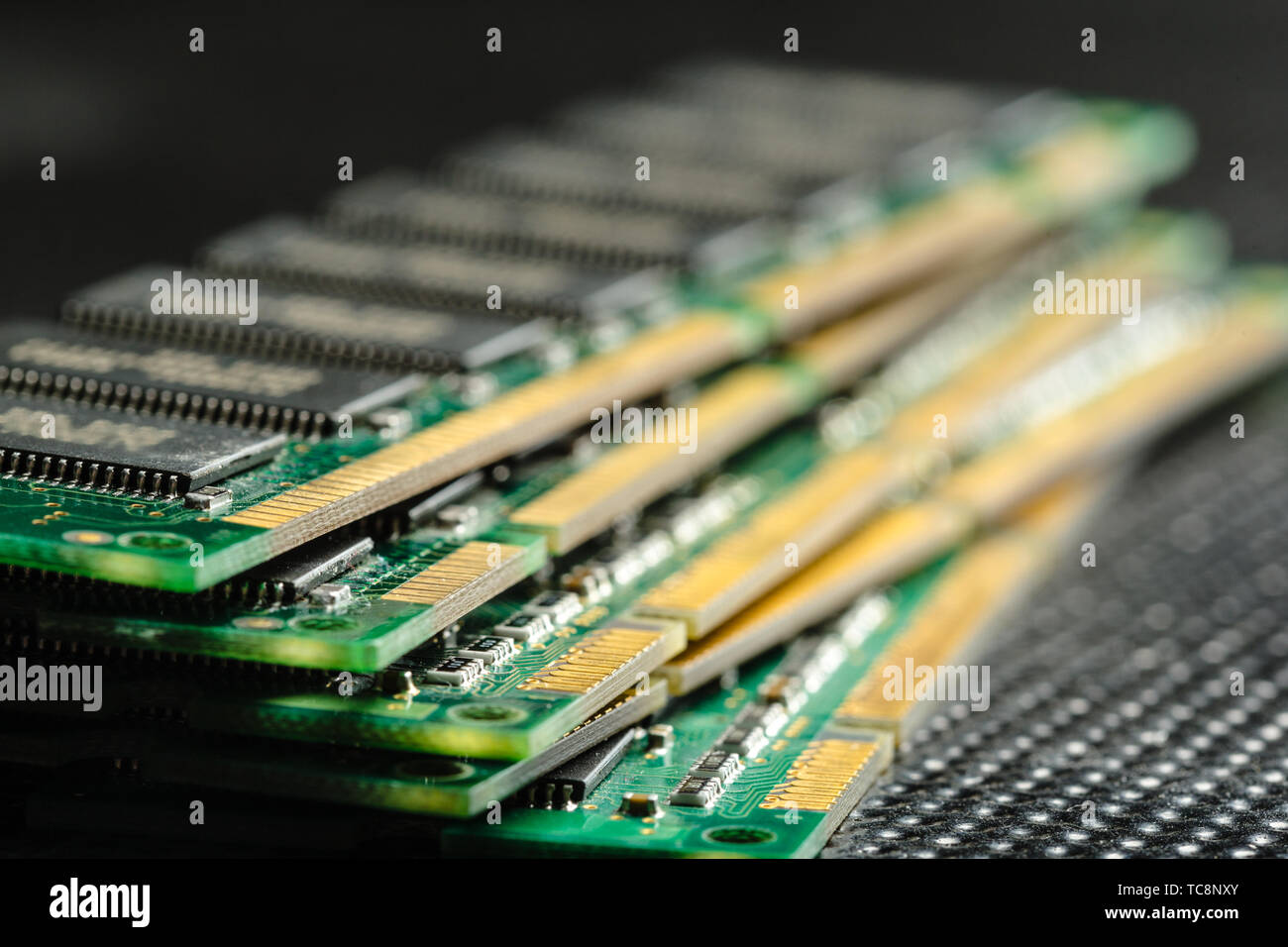 Computerchip, Technology and Electronics Industry Stock Photo - Alamy