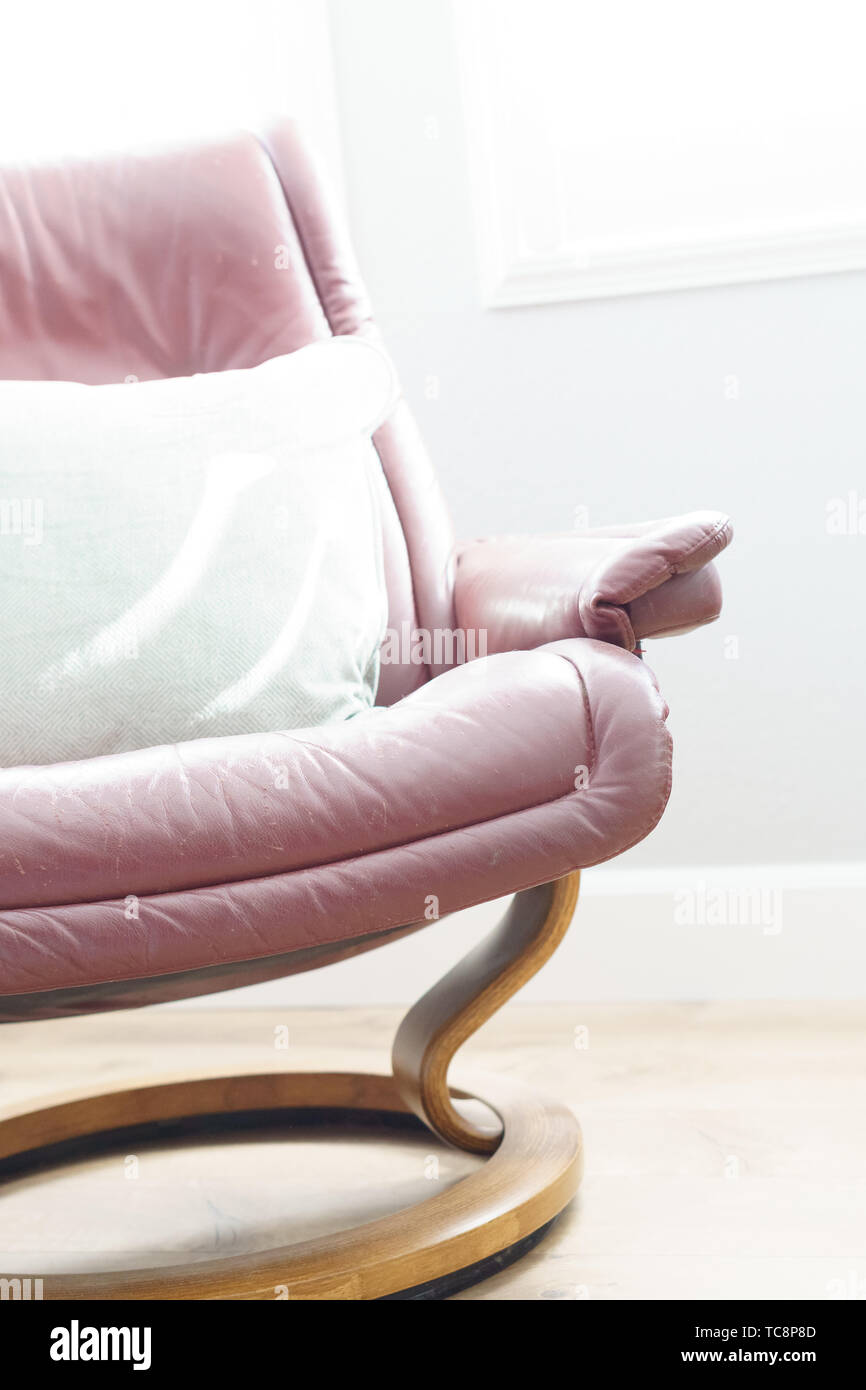 chair in window light Stock Photo - Alamy