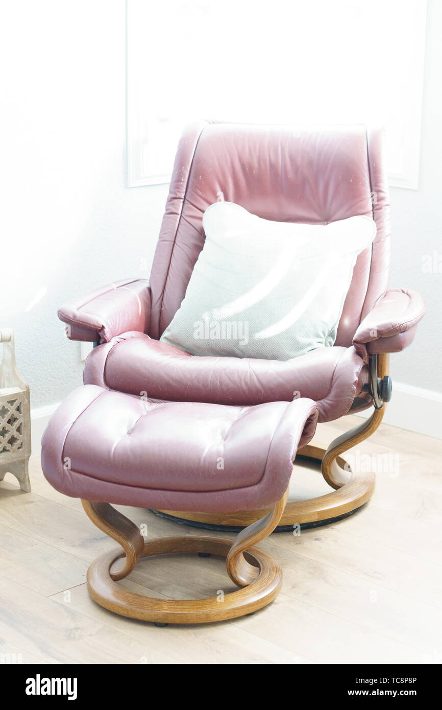 chair in window light Stock Photo - Alamy