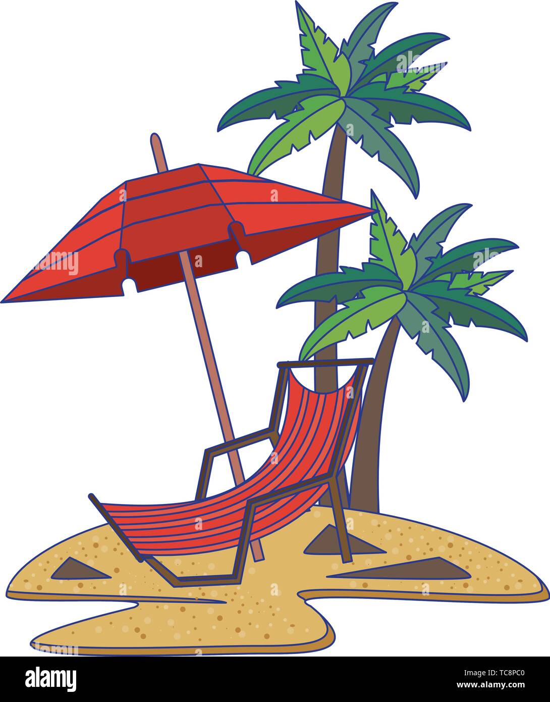 Summer travel and vacations cartoons Stock Vector Image & Art - Alamy