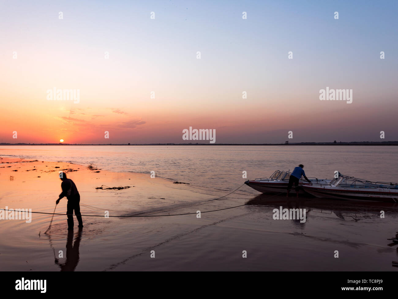 Dawn and pastime river hi-res stock photography and images - Alamy