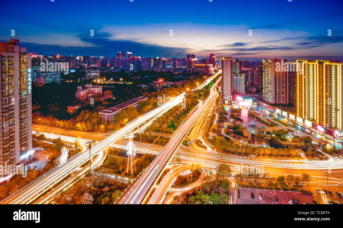 Too white interchange Stock Photo - Alamy