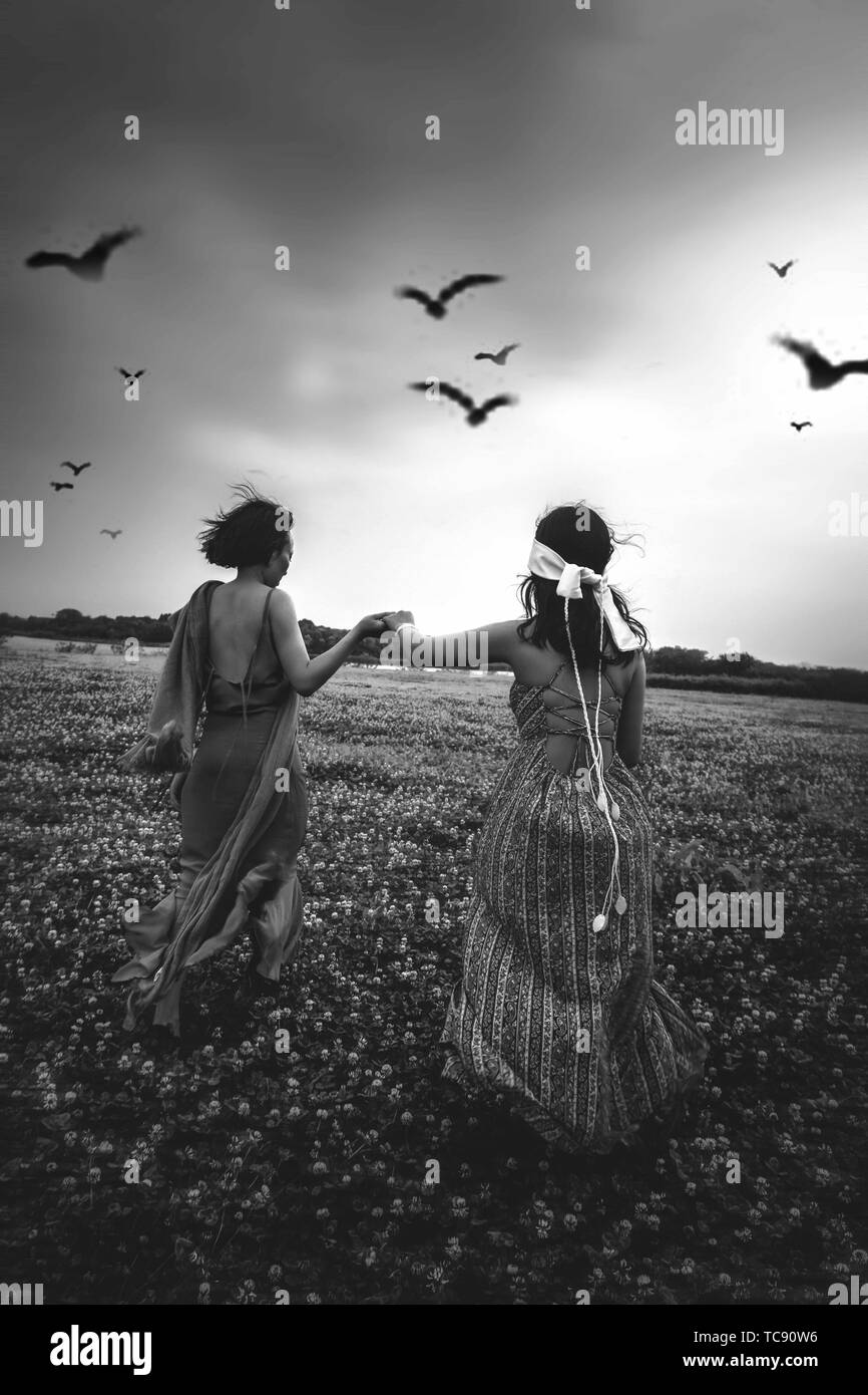 Creative portrait shoot Stock Photo - Alamy