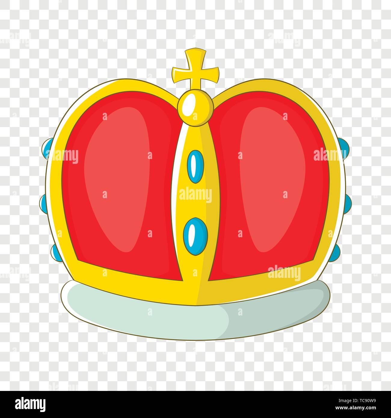 Royal crown icon, cartoon style Stock Vector Image & Art - Alamy