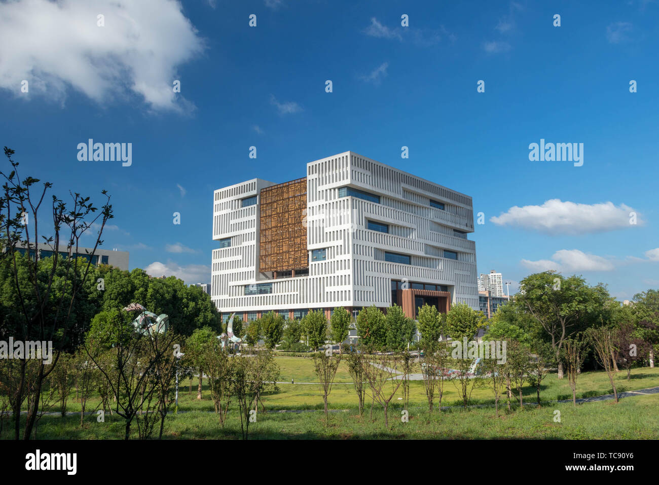 Library of Wuhan University of Technology Stock Photo - Alamy