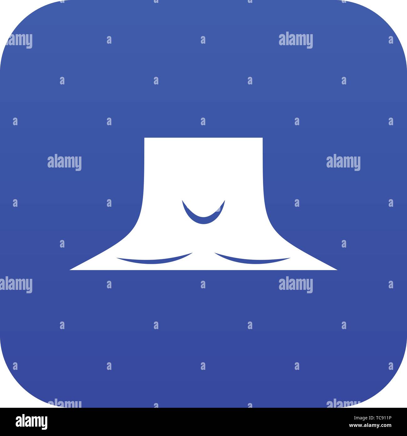 Human neck icon digital blue Stock Vector Image & Art - Alamy