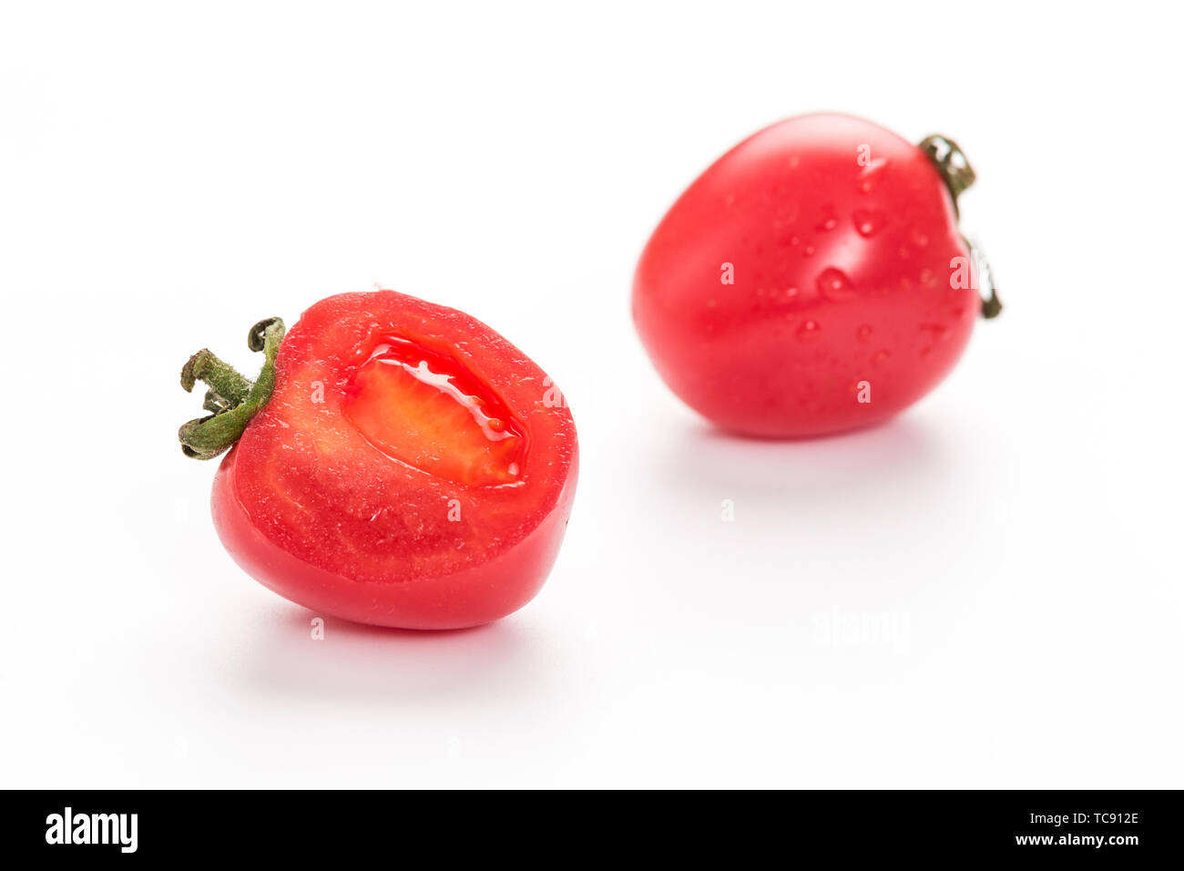 Delicious little tomatoes Stock Photo - Alamy