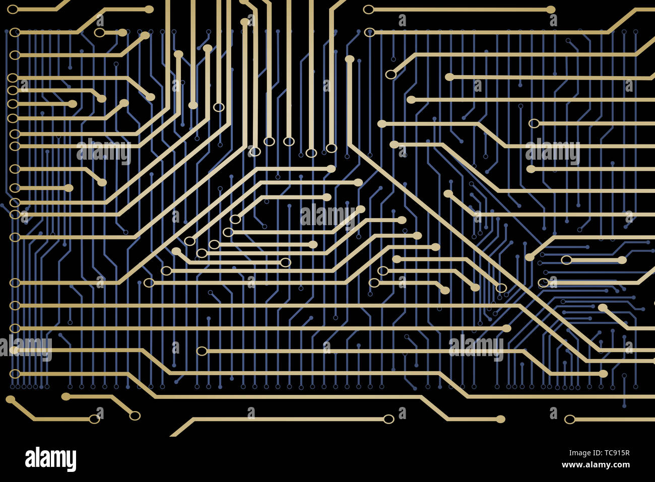 Circuit line background diagram Stock Photo - Alamy