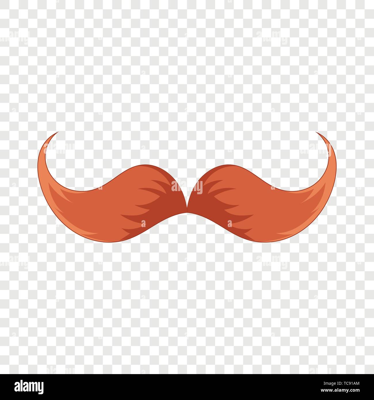Moustache icon, cartoon style Stock Vector Image & Art - Alamy