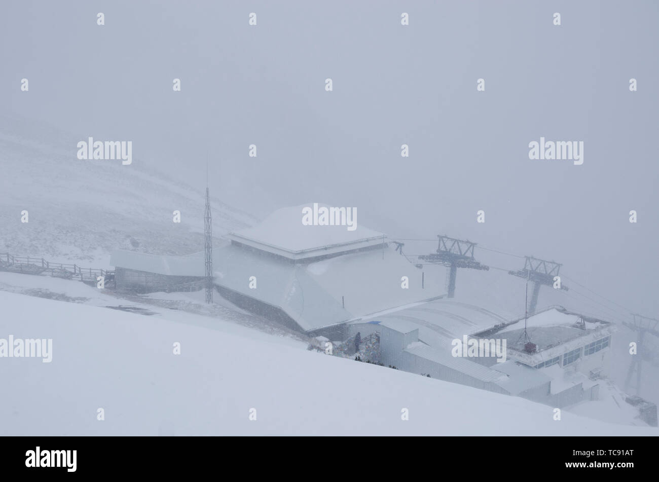 Shika snow mountain hi-res stock photography and images - Alamy