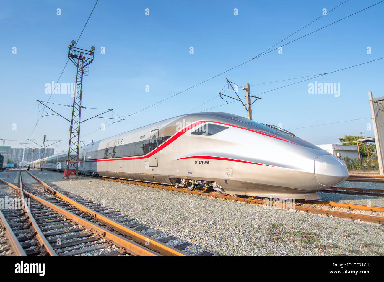 China's Fuxing and Harmony EMU Stock Photo - Alamy