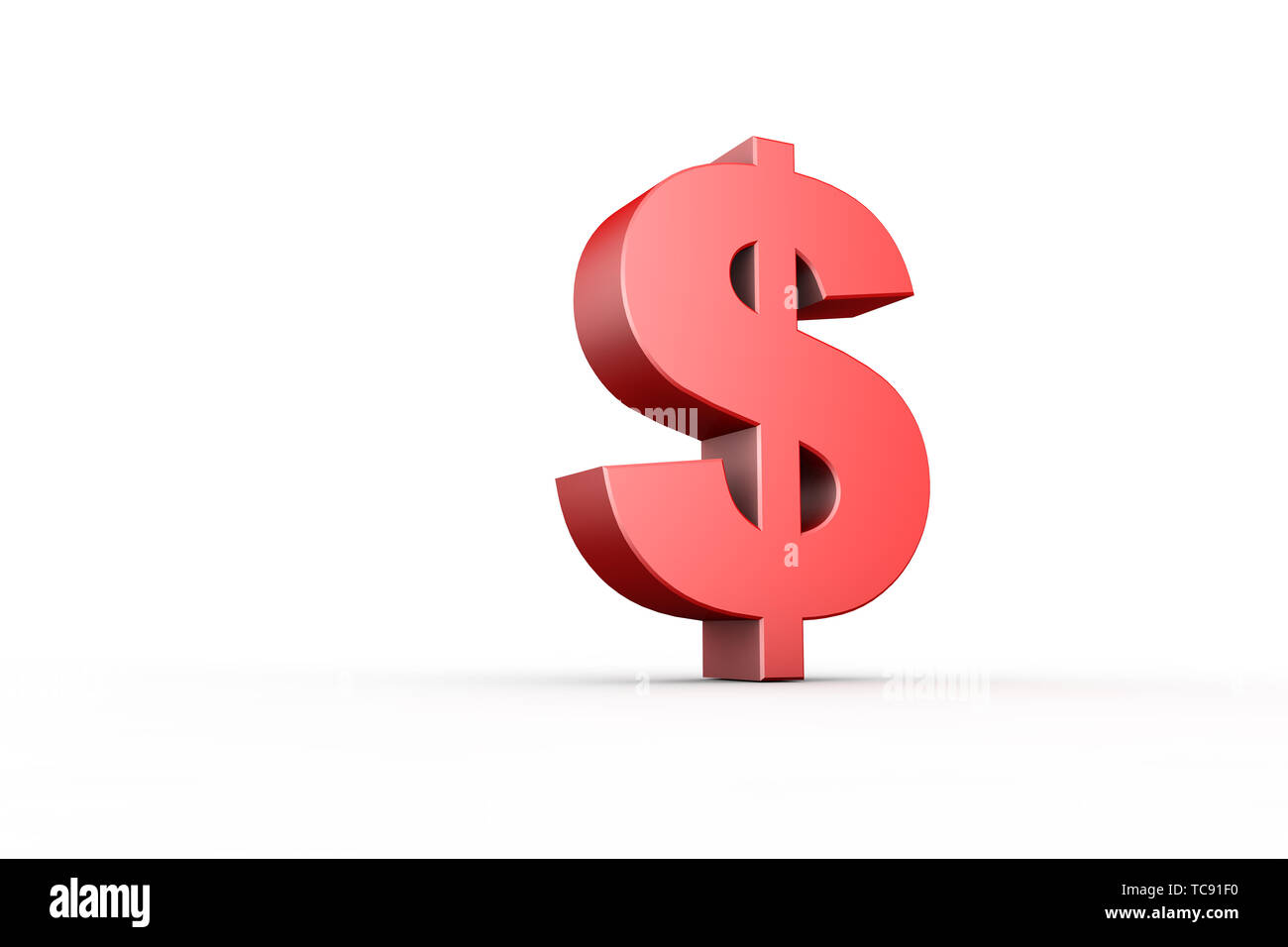 $ dollar currency glowing Cut Out Stock Images & Pictures - Alamy