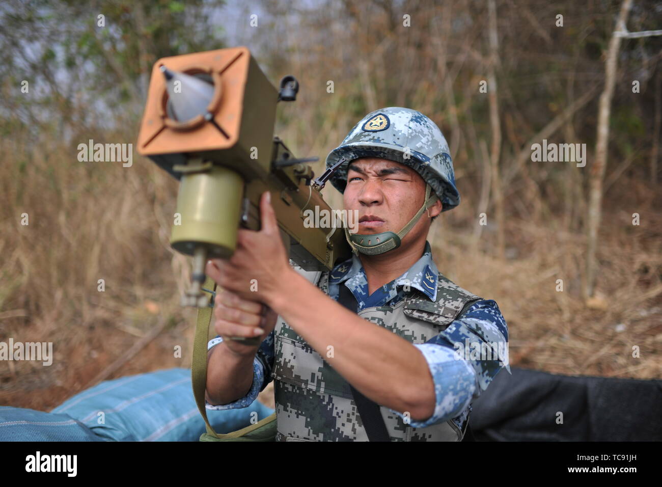 Air Force missile training Stock Photo - Alamy